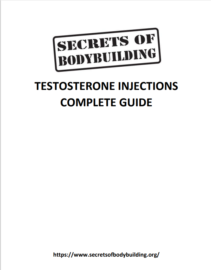 TESTOSTERONE INJECTIONS – STEP BY STEP GUIDE - Secrets of Bodybuilding